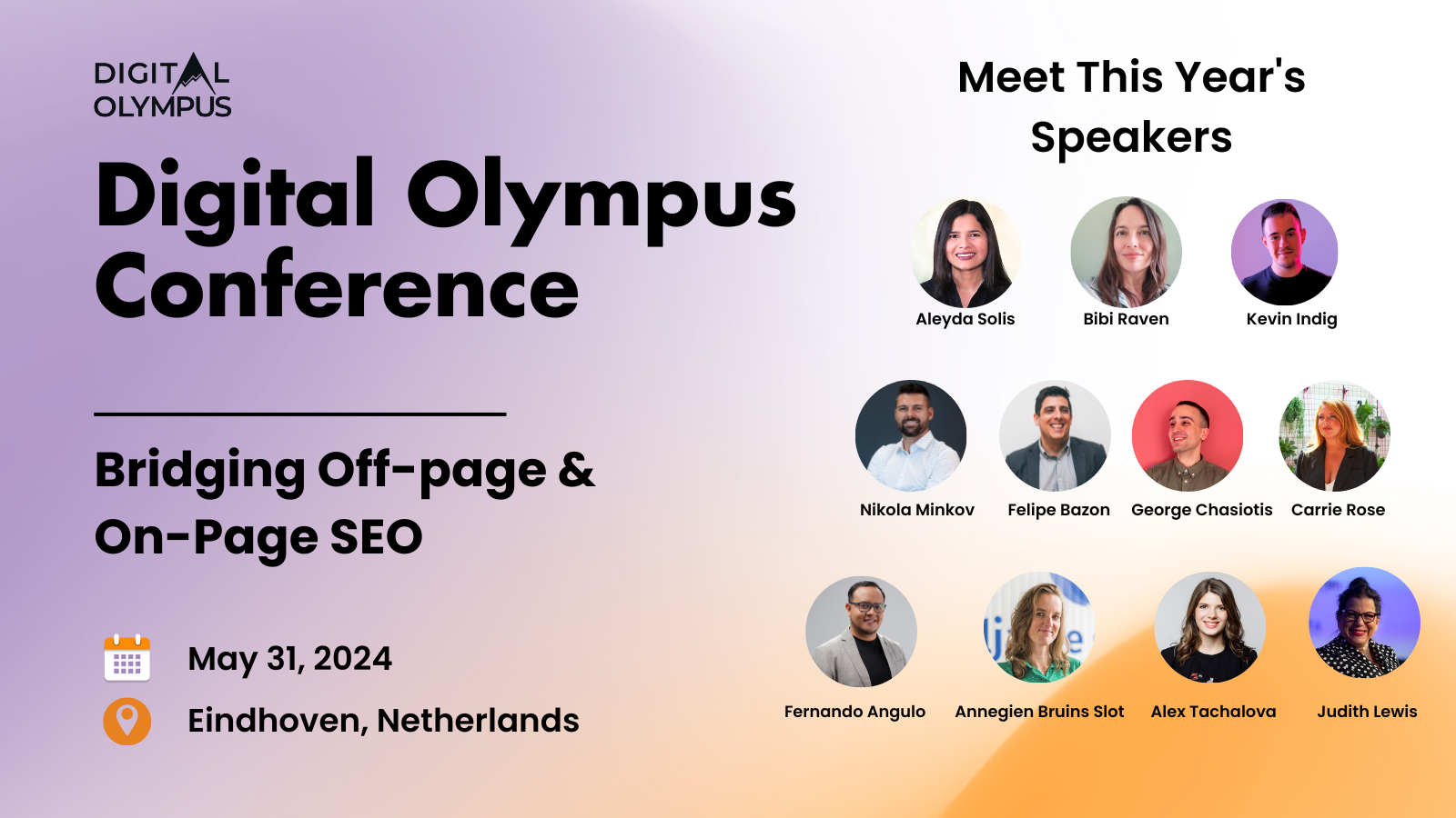 Digital Olympus Event | May 31, 2024 | Eindhoven, Netherlands
