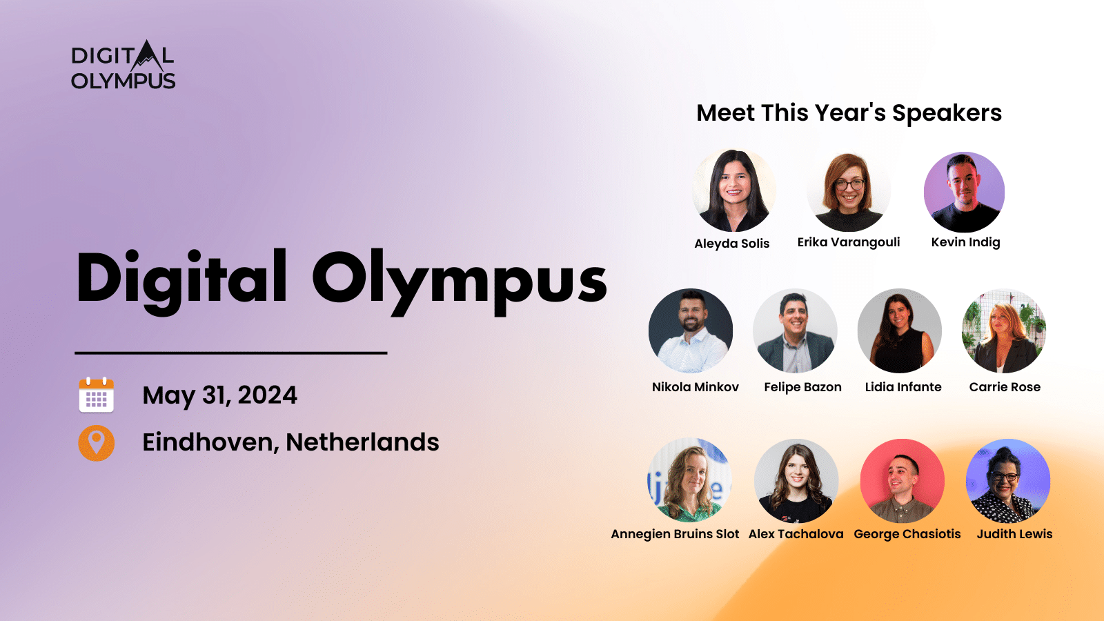 Digital Olympus Event | May 31, 2024 | Eindhoven, Netherlands