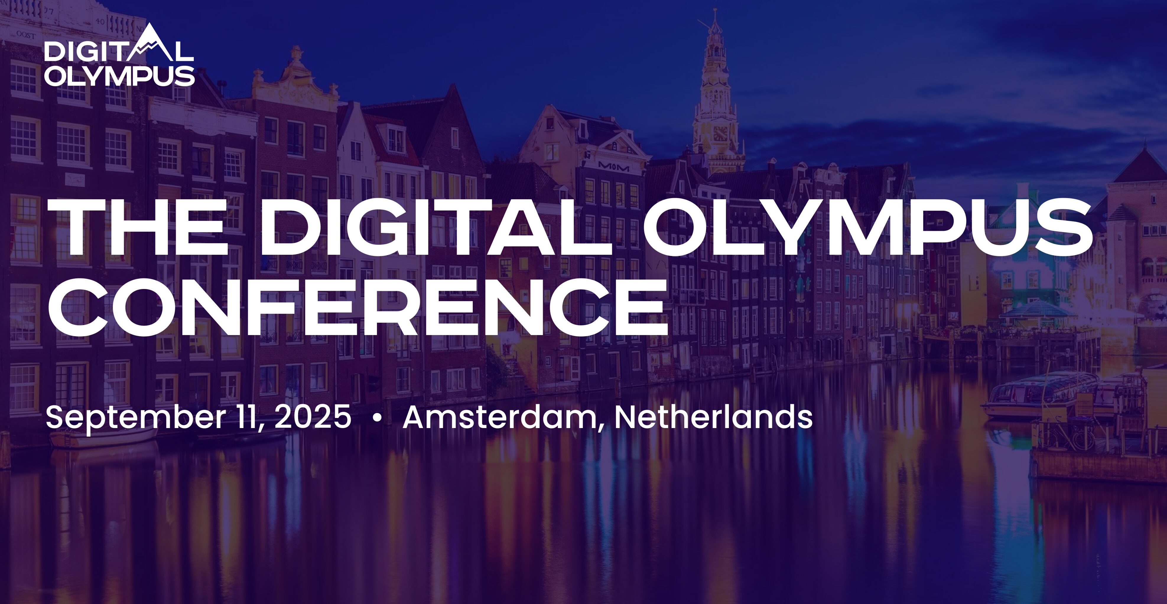 Digital Olympus Event | Sep 11, 2025 | Amsterdam, Netherlands